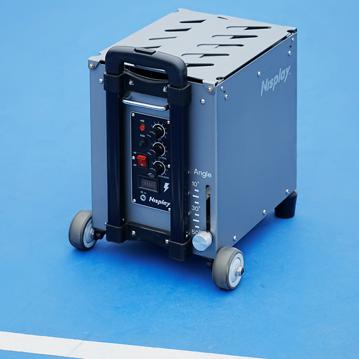 Tennis Ball Machine - Nisplay N2 Portable Automatic Tennis Ball Machine ...