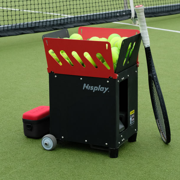 Tennis Ball Machine - Nisplay N2 Portable Automatic Tennis Ball Machine ...