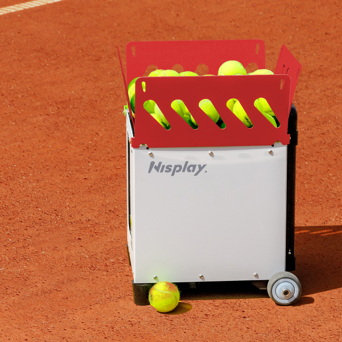 Tennis Ball Machine - Nisplay N2 Portable Automatic Tennis Ball Machine ...